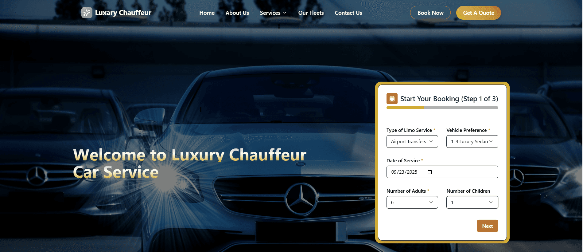 Luxury Chauffeur Car Service Melbourne | Book Online Now